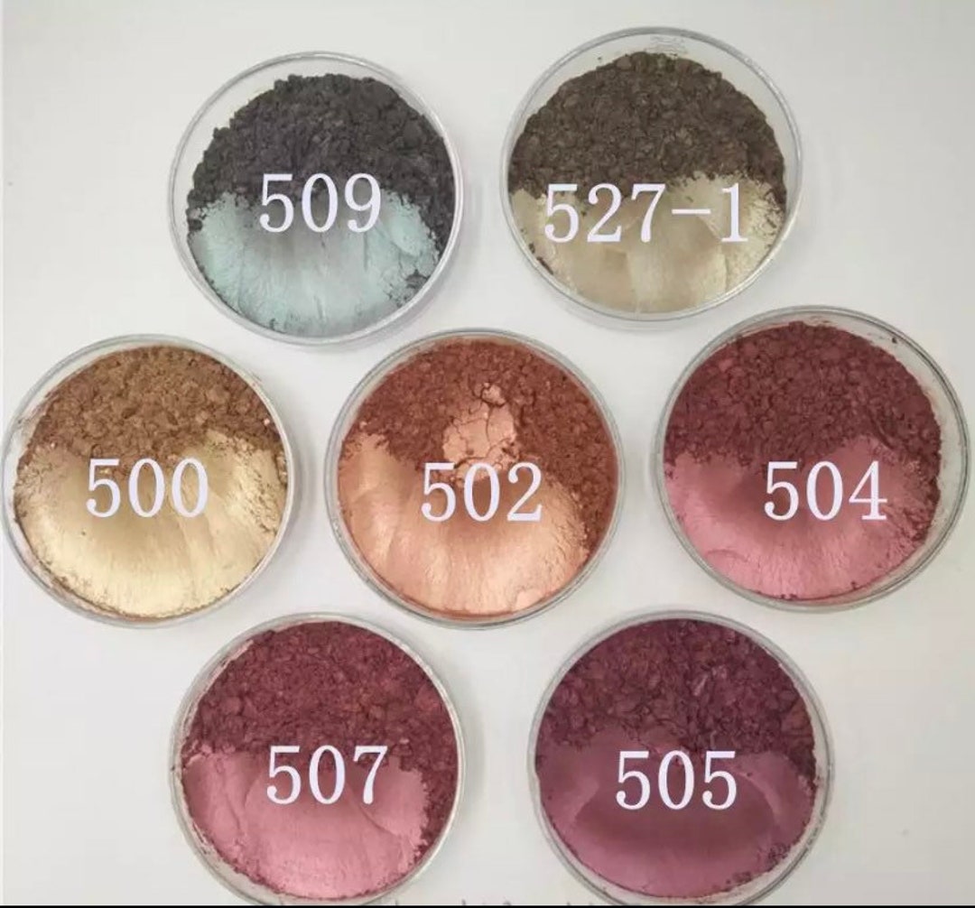 Organic Pearlescent Mica Powder, Cosmetic Grade,resin, Nail Art ...