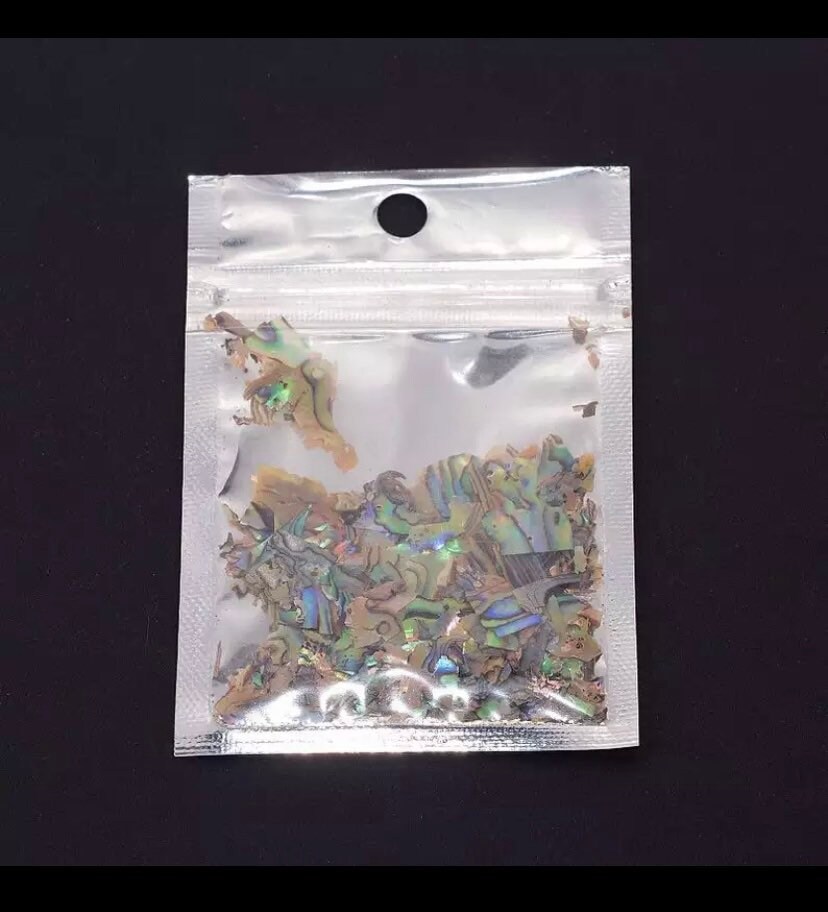 5g Colour changing Abalone Natural Sea Shell Flakes for Nail - Etsy UK