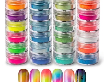 Neon Pigment Powder Fluorescent Color Gradient Fluorescence | Etsy