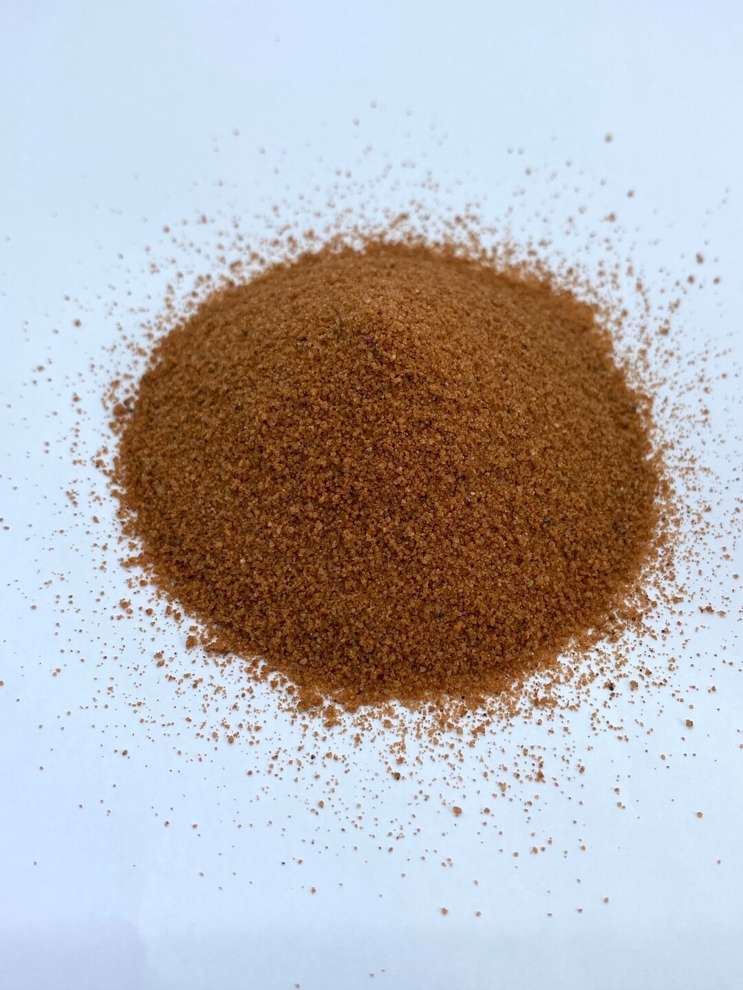 Burnt Orange Decorative Coloured Sand - Etsy UK