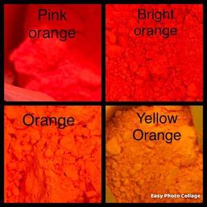 Neon Pigment Powder Fluorescent Color Gradient Fluorescence Effect Neon ...