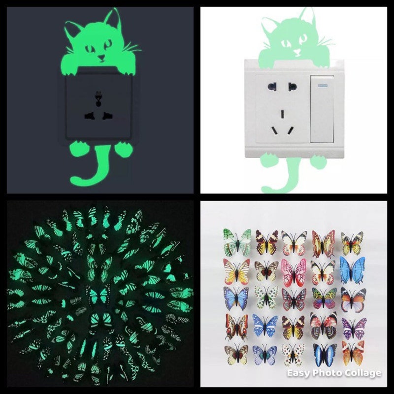 Luminous Wall Sticker - Etsy