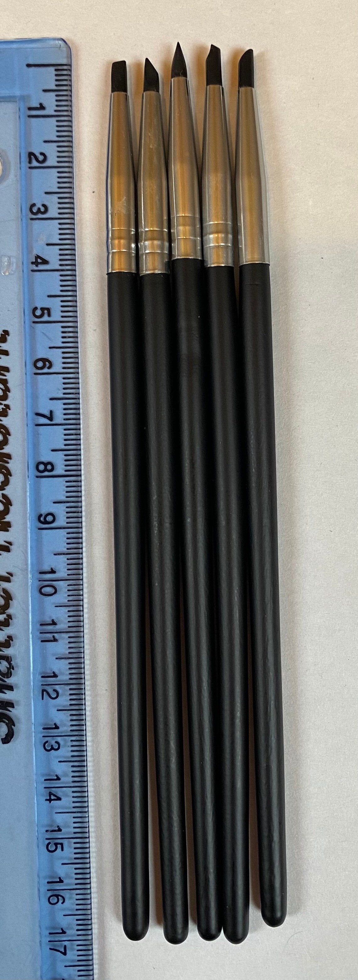 Professional Silicone Rubber Tip Paint Pens Brushes Soft | Etsy