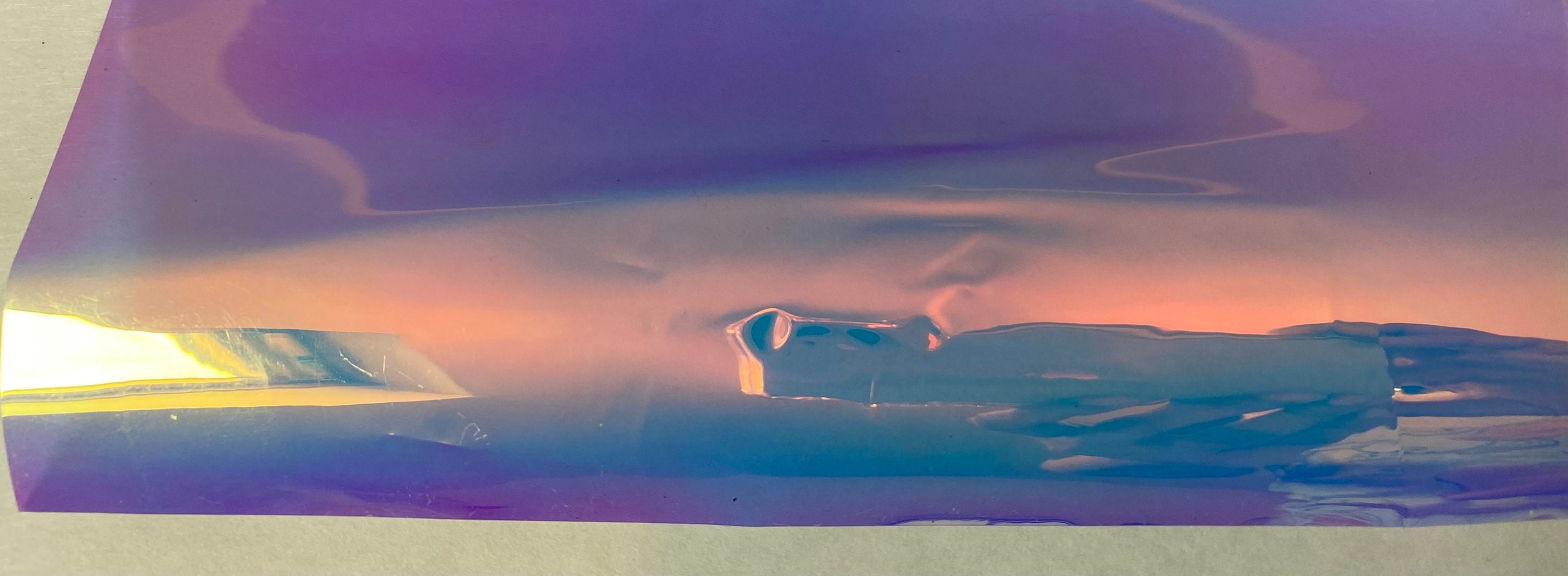 Aurora AB Effect Reflective Mirror Paper. 20* 10 Cm - Etsy UK