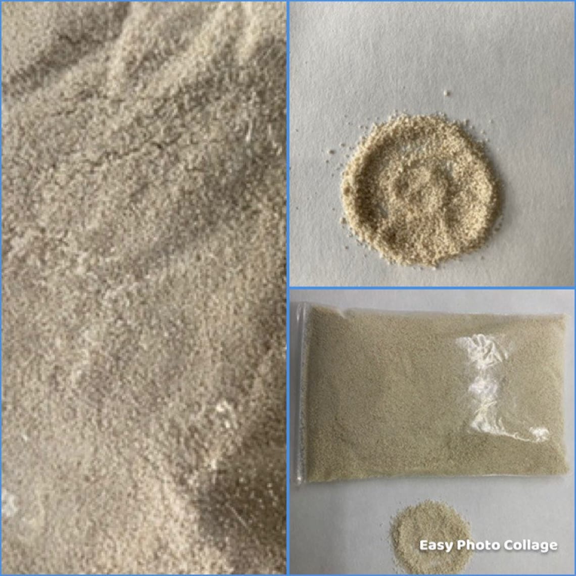 Light beige decorative coloured sand | Etsy