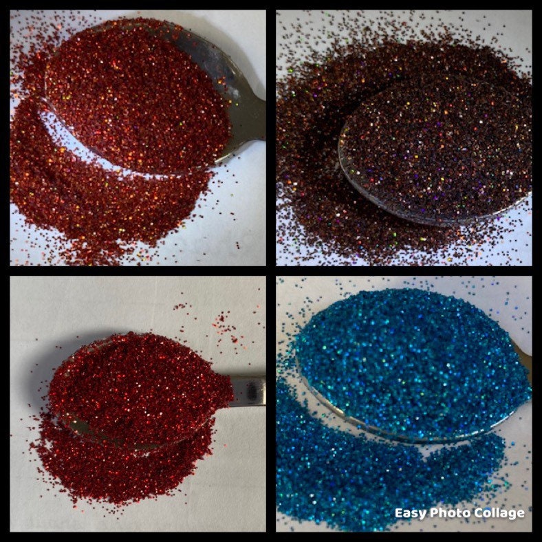 Holographic Gradient Sparkly Dust Glitter Powder Dazzling - Etsy UK