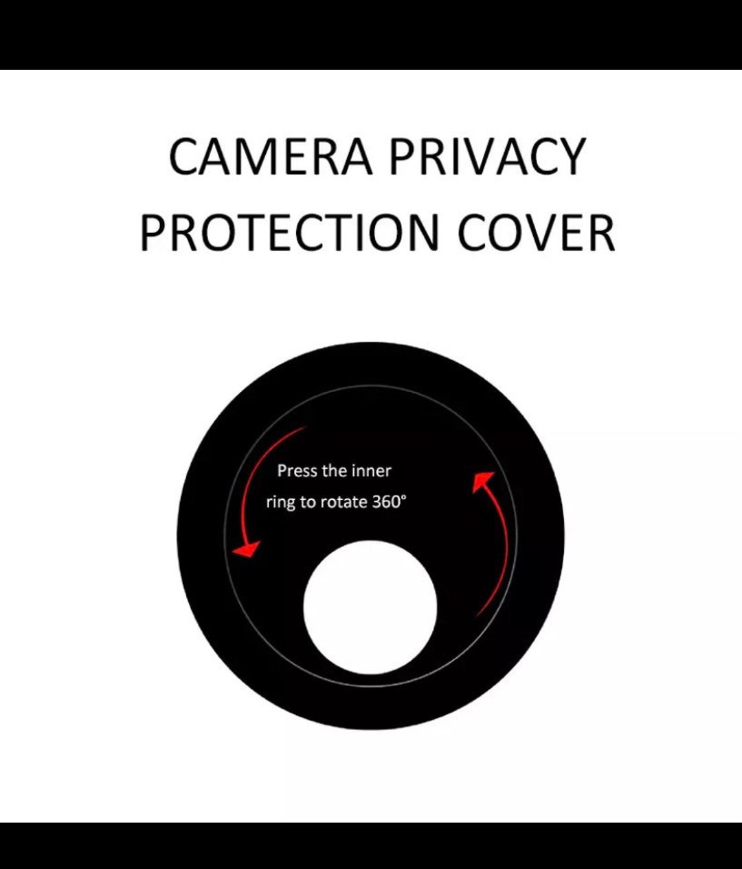 Webcam Cover Privacy Sticker Magnet Slider Camera Cover Universal ...