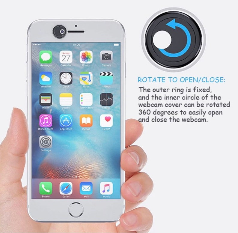 Webcam Cover Privacy Sticker Magnet Slider Camera Cover - Etsy