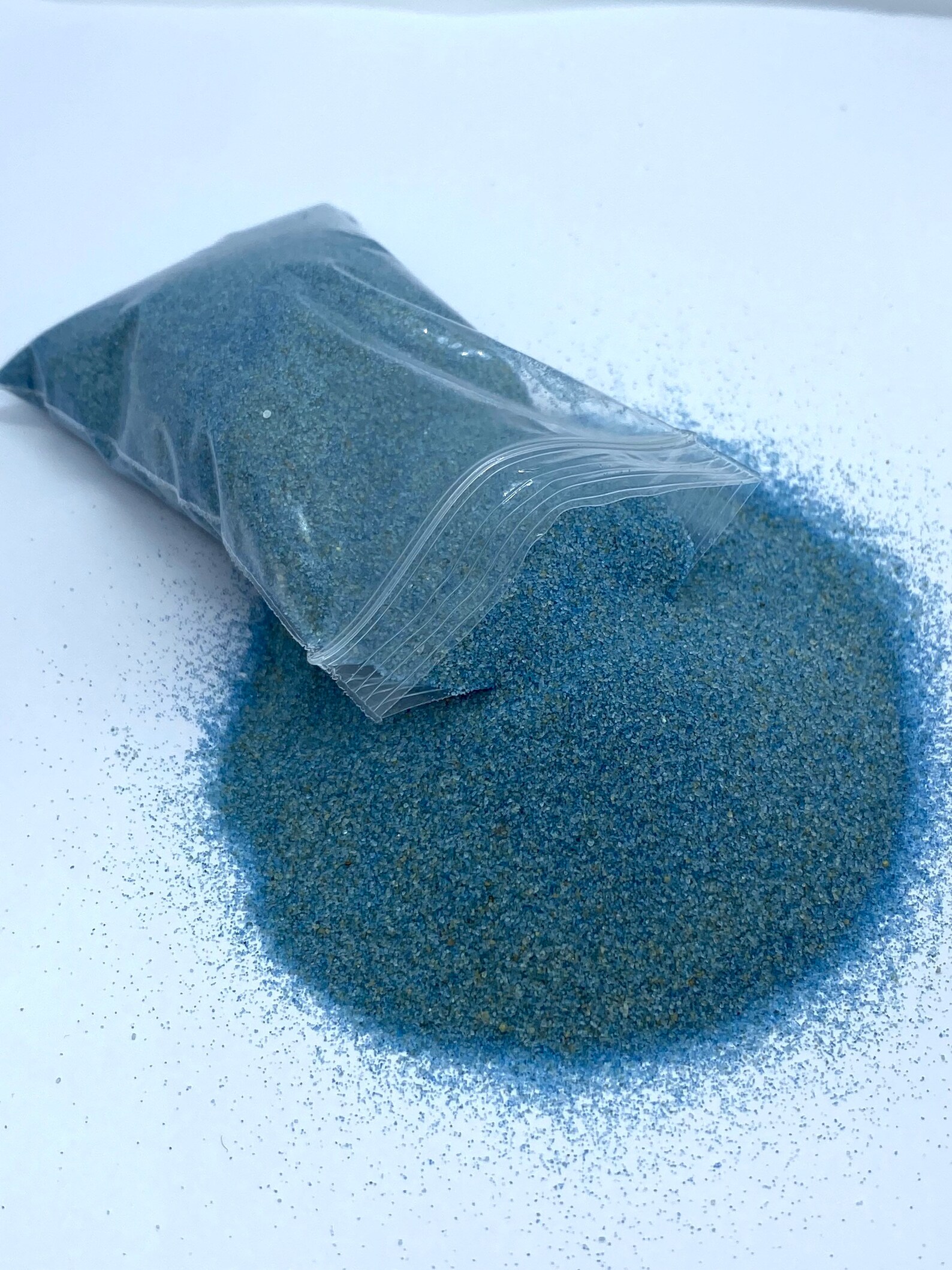 Light Blue Decorative Coloured Sand - Etsy UK