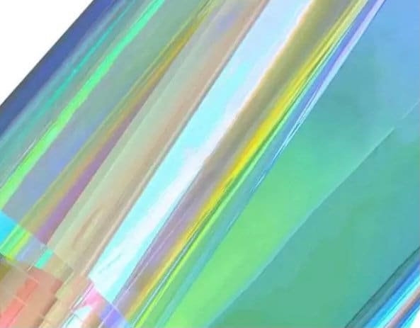 Aurora AB Effect Reflective Mirror Paper. 20* 10 Cm - Etsy UK