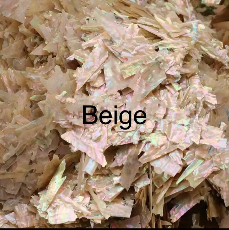 5g Colour changing Abalone Natural Sea Shell Flakes for Nail - Etsy UK