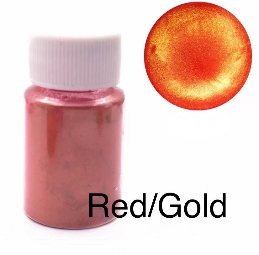 10g Aurora Pearl Pigment Mica Powder, Pearlescent Colours. Suitable for ...
