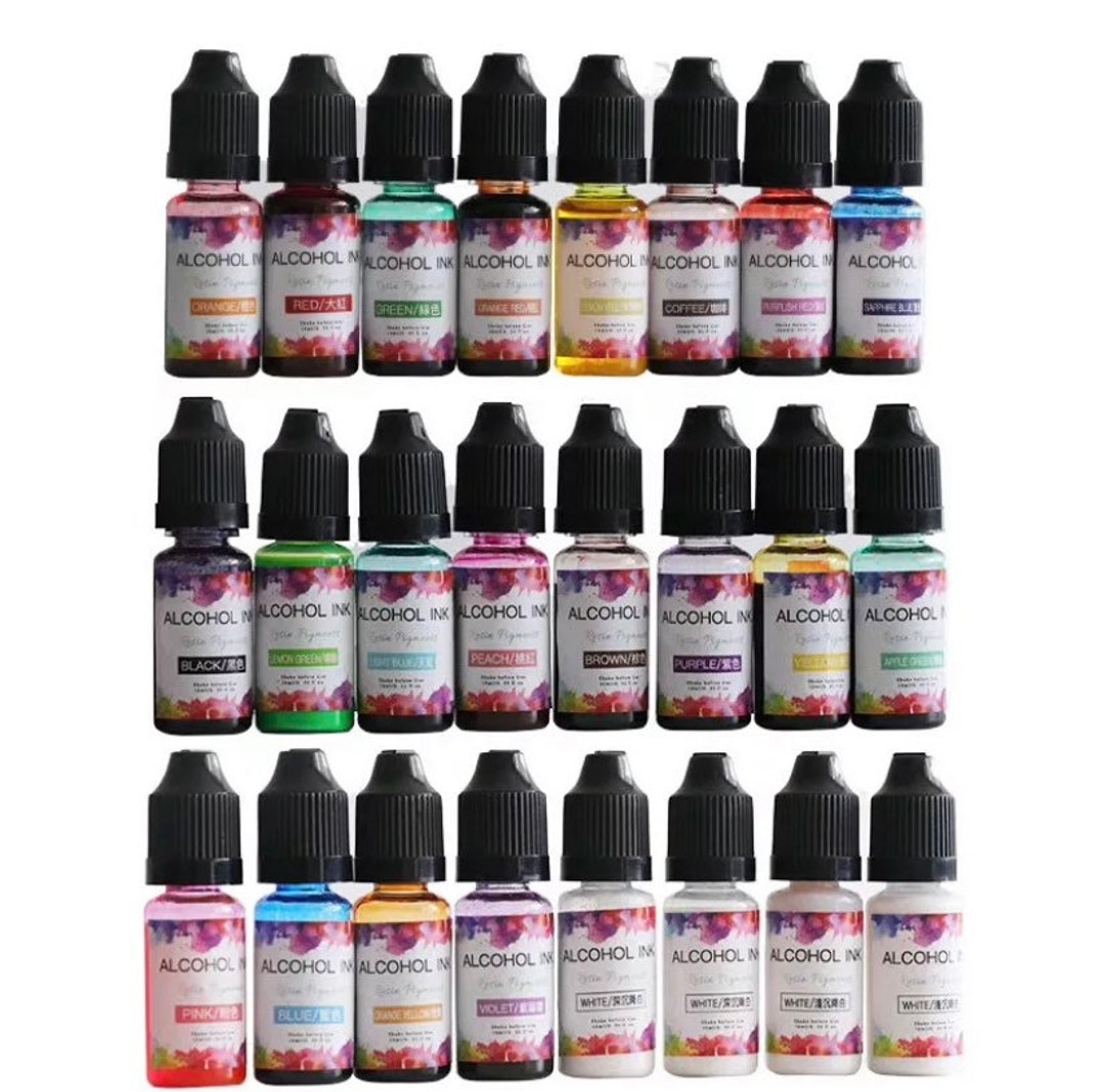 Epoxy Resin Diffusion Pigment Alcohol Ink Liquid Colorant Dye DIY ...