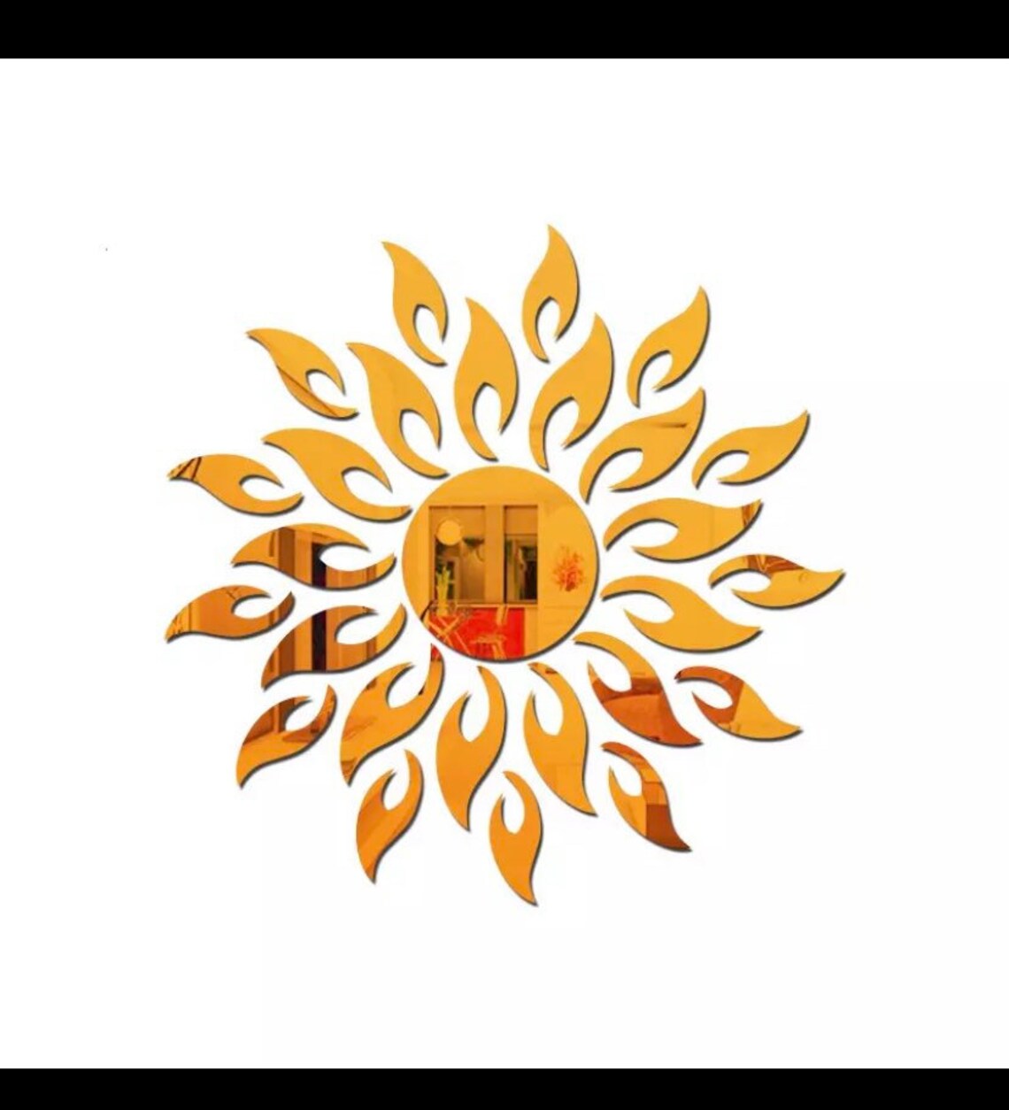 3d Mirror Vinyl Removable Wall Sticker Decal Home Decor Art | Etsy