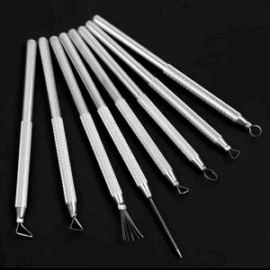 6 Sculpting Tools in Different Sizes and Shapes - Ideal for Working ...
