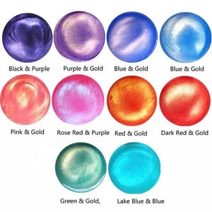 10g Aurora Pearl Pigment Mica Powder, Pearlescent Colours. Suitable for ...