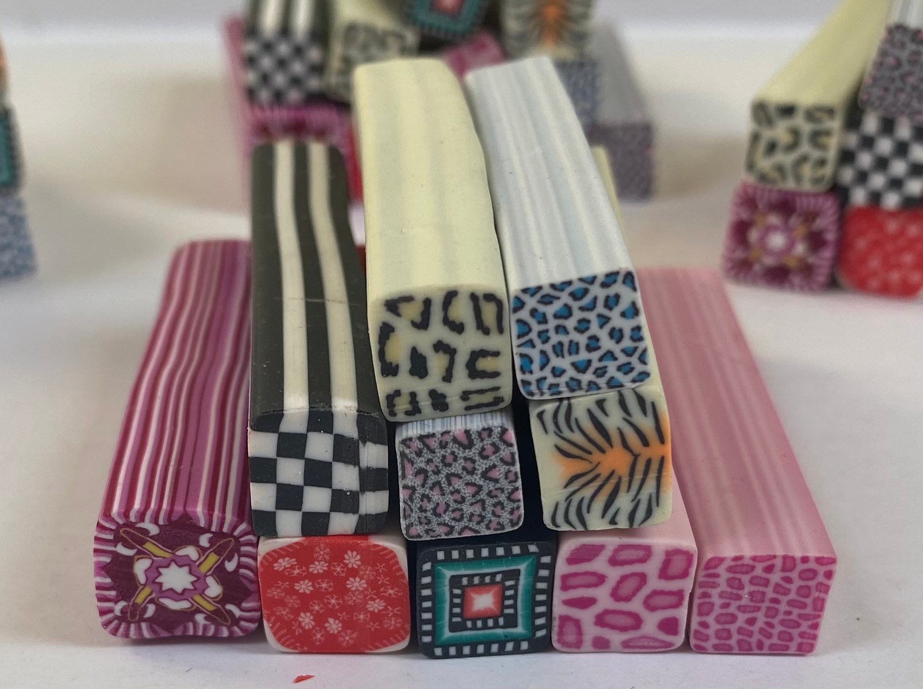 Handmade Polymer Clay Nail Art Decoration Fashion Nail Care | Etsy