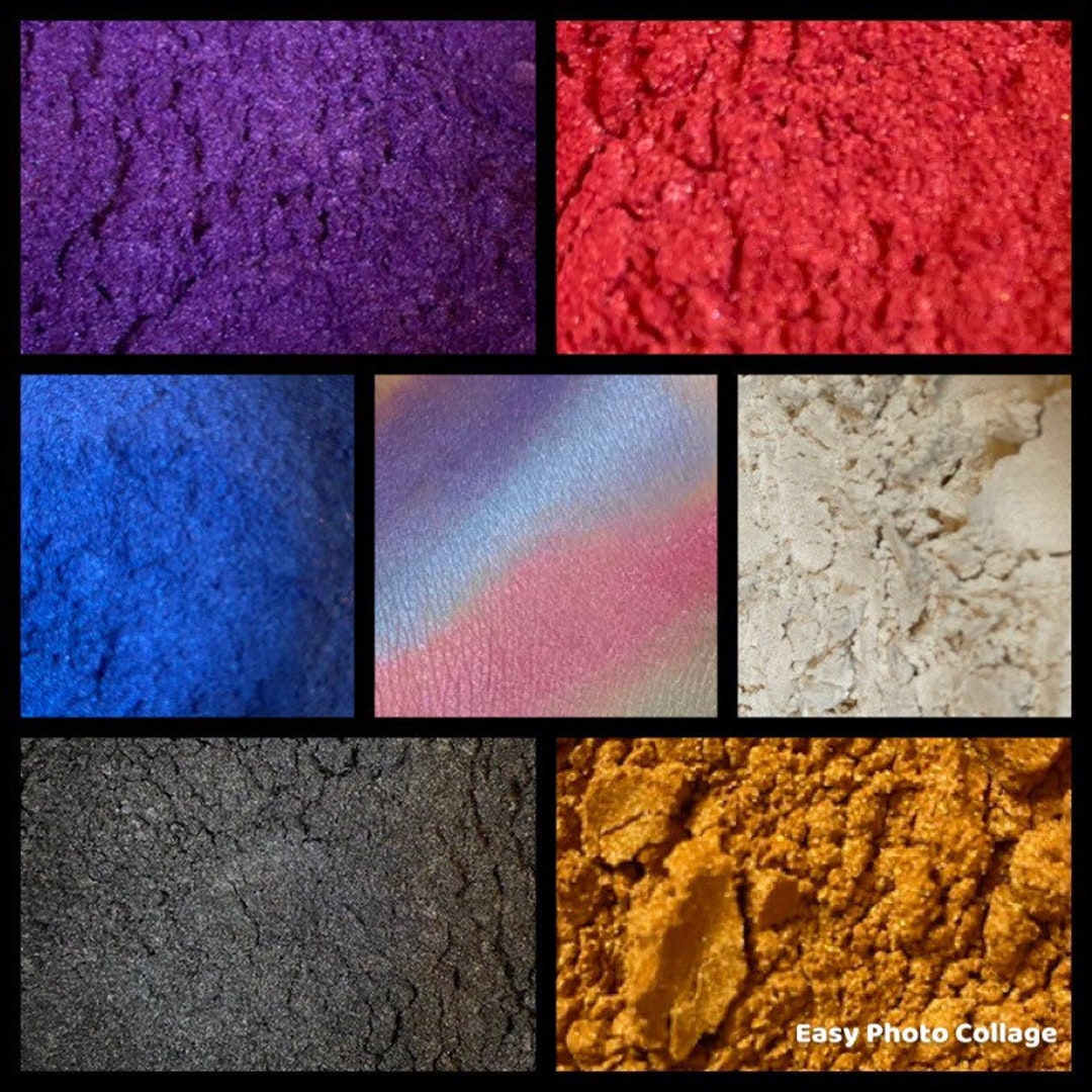 Organic Pearlescent Mica Powder, Cosmetic Grade,resin, Nail Art ...