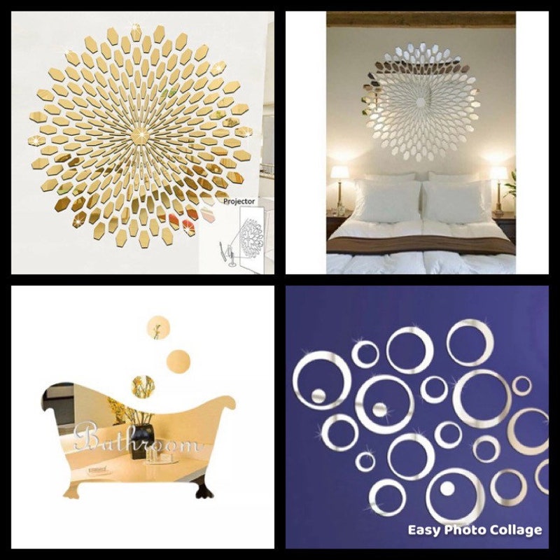 3d Mirror Sticker - Etsy