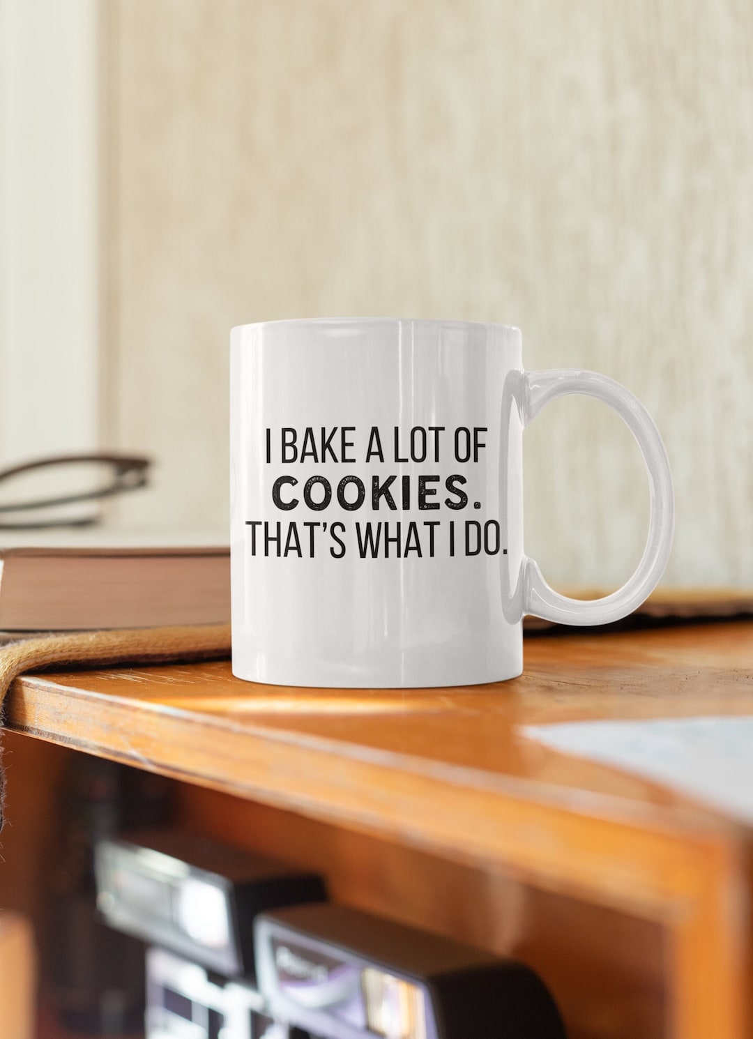 I Bake A Lot of Cookies Mug, Funny Baker Mug, Baking Mug, Baking Lover ...