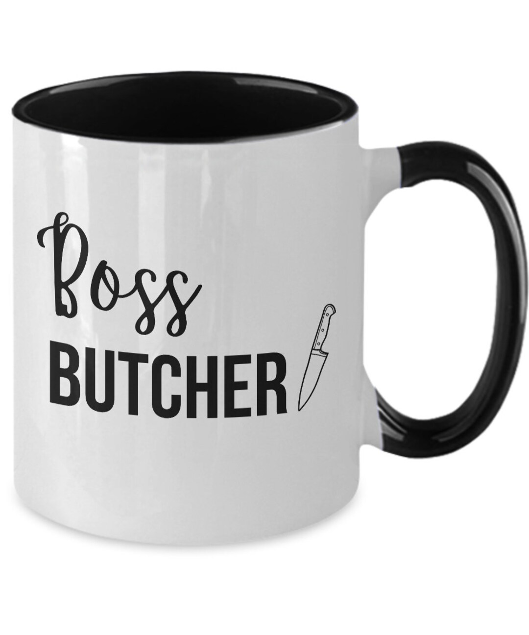 Boss Butcher Coffee Mug, Gift for Butcher, Butcher Gifts, Meat Cutter ...