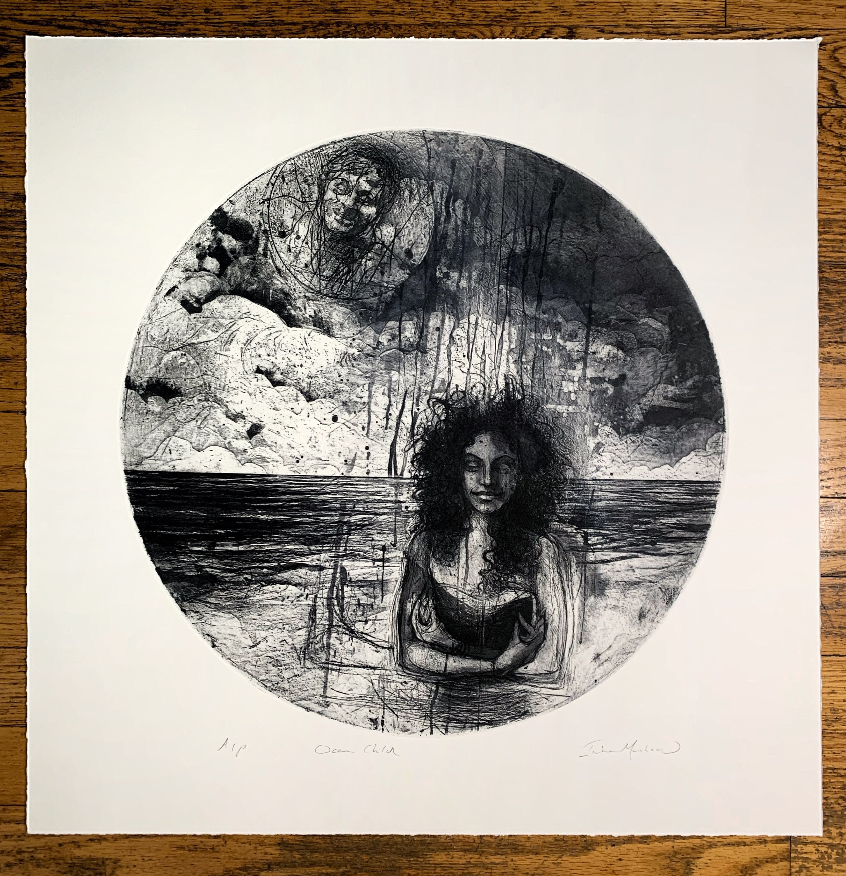 Original Etching, Fine Art Print, Intaglio by Jake Muirhead - Etsy