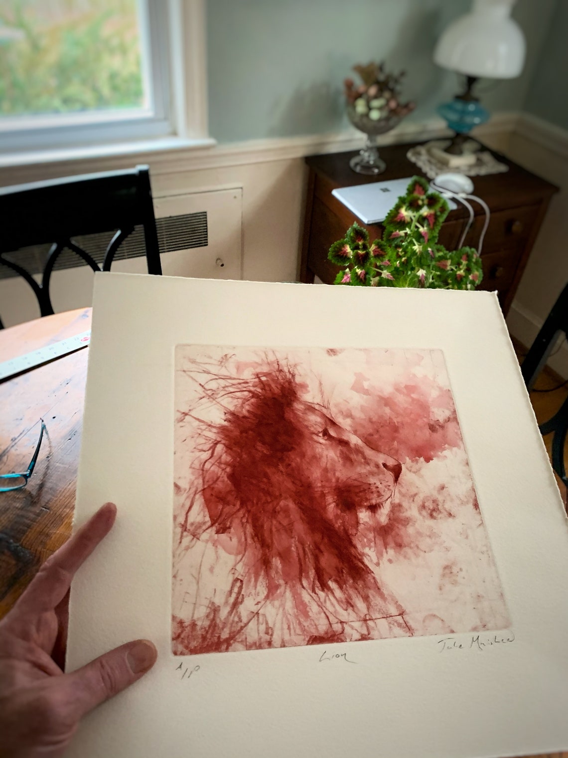 Original Hand-pulled Etching. Intaglio Print by Jake Muirhead ...