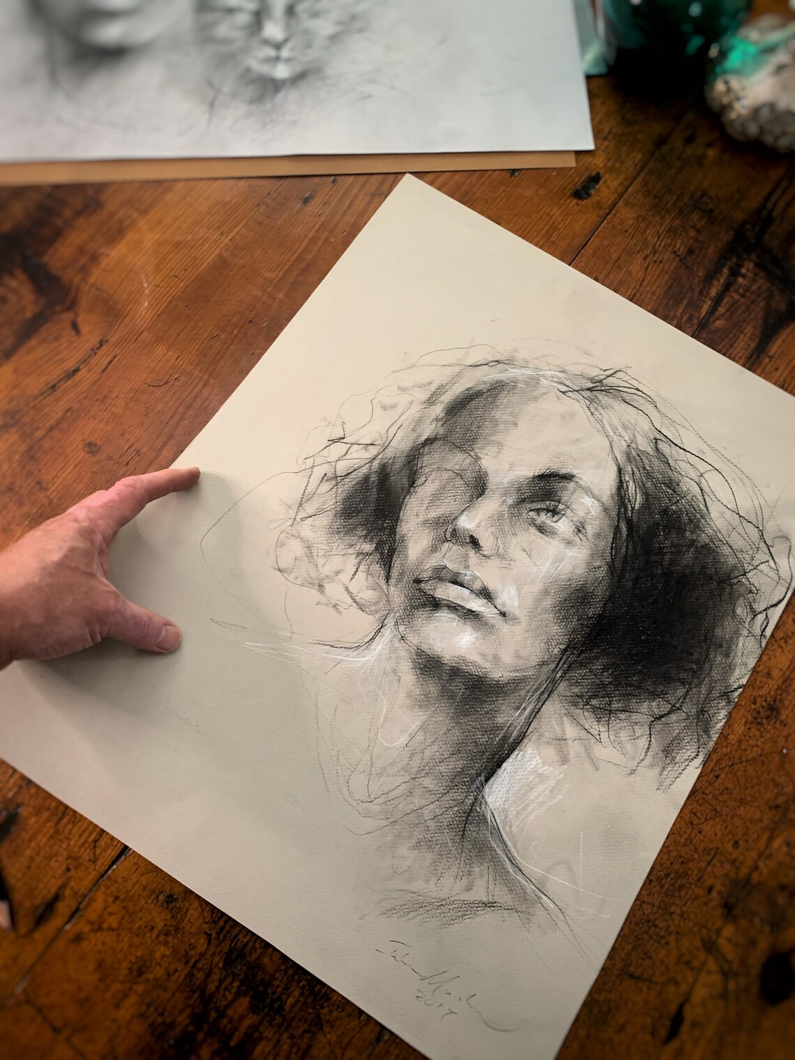 Charcoal Drawing, Original Artwork by Jake Muirhead. - Etsy