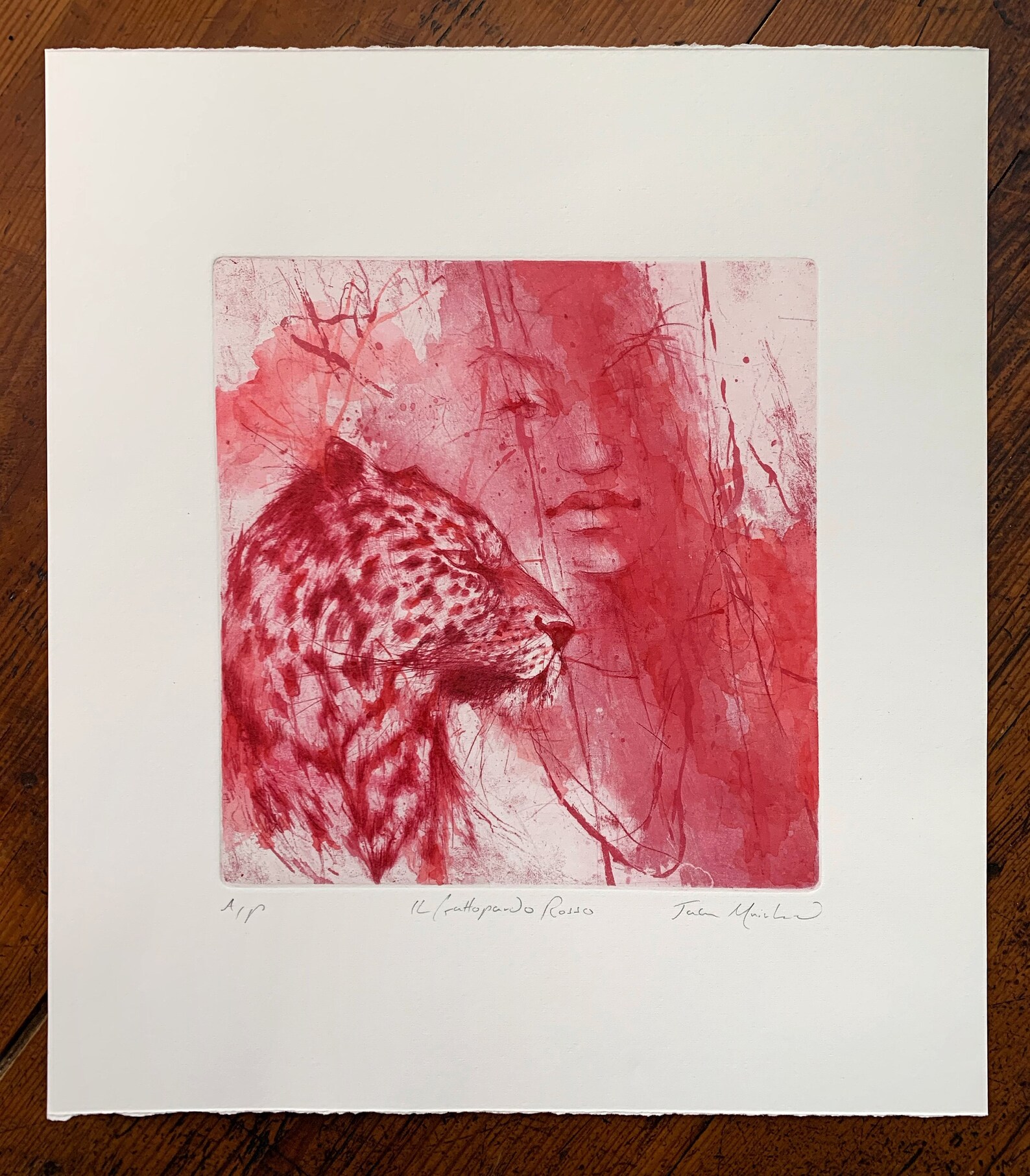 Original Hand Pulled Etching, Fine Art Print, Intaglio by Jake Muirhead ...