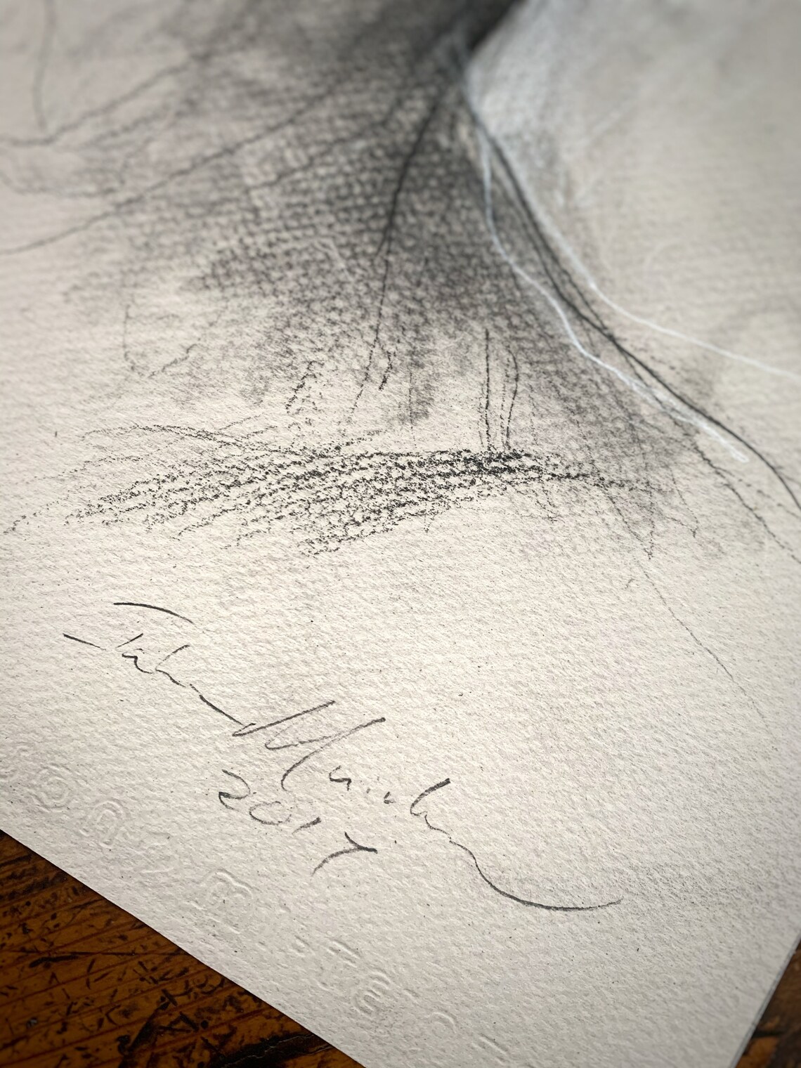 Charcoal Drawing, Original Artwork by Jake Muirhead. - Etsy