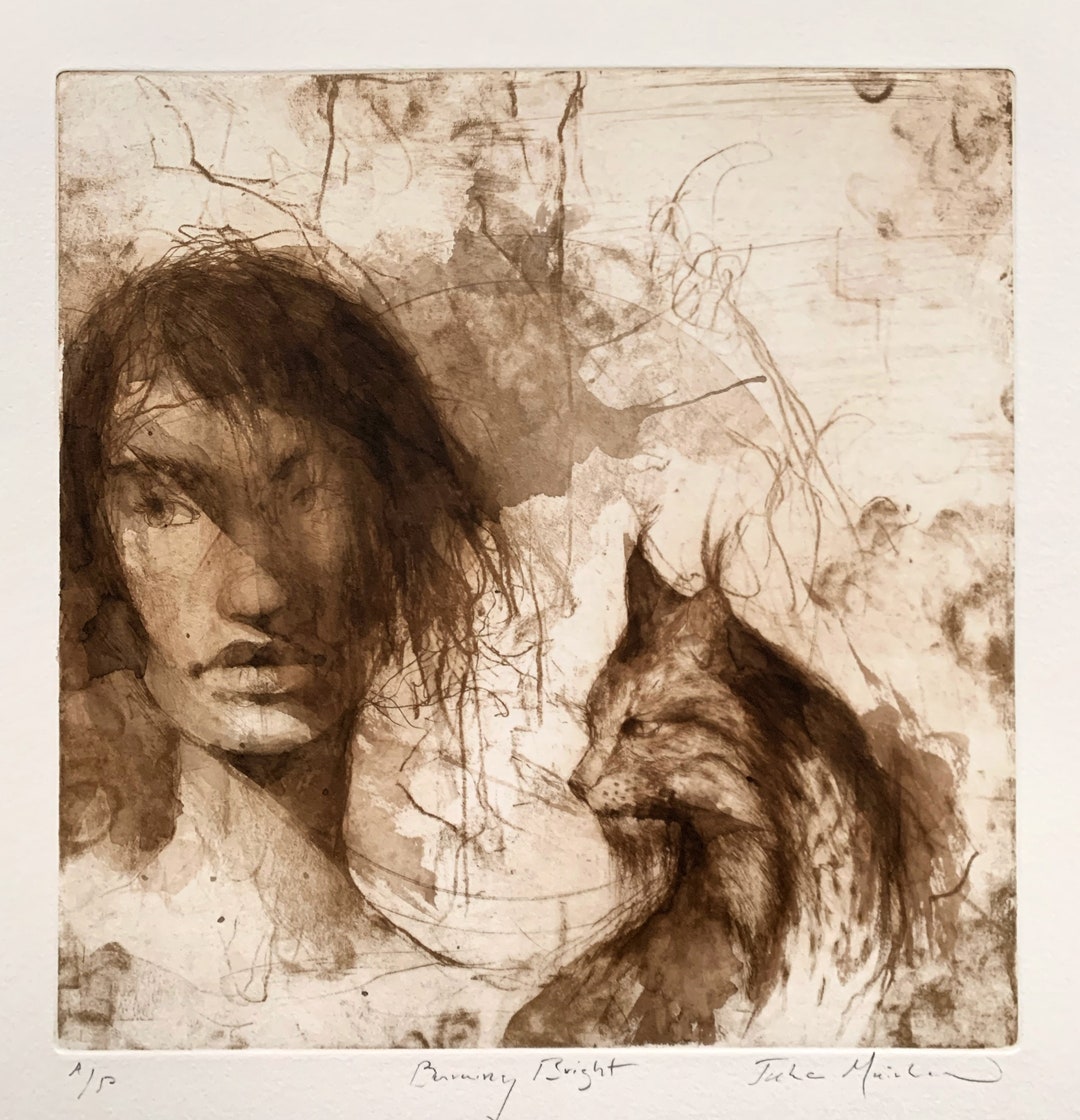Original Hand-pulled Etching by Jake Muirhead. Intaglio, Fine Art - Etsy