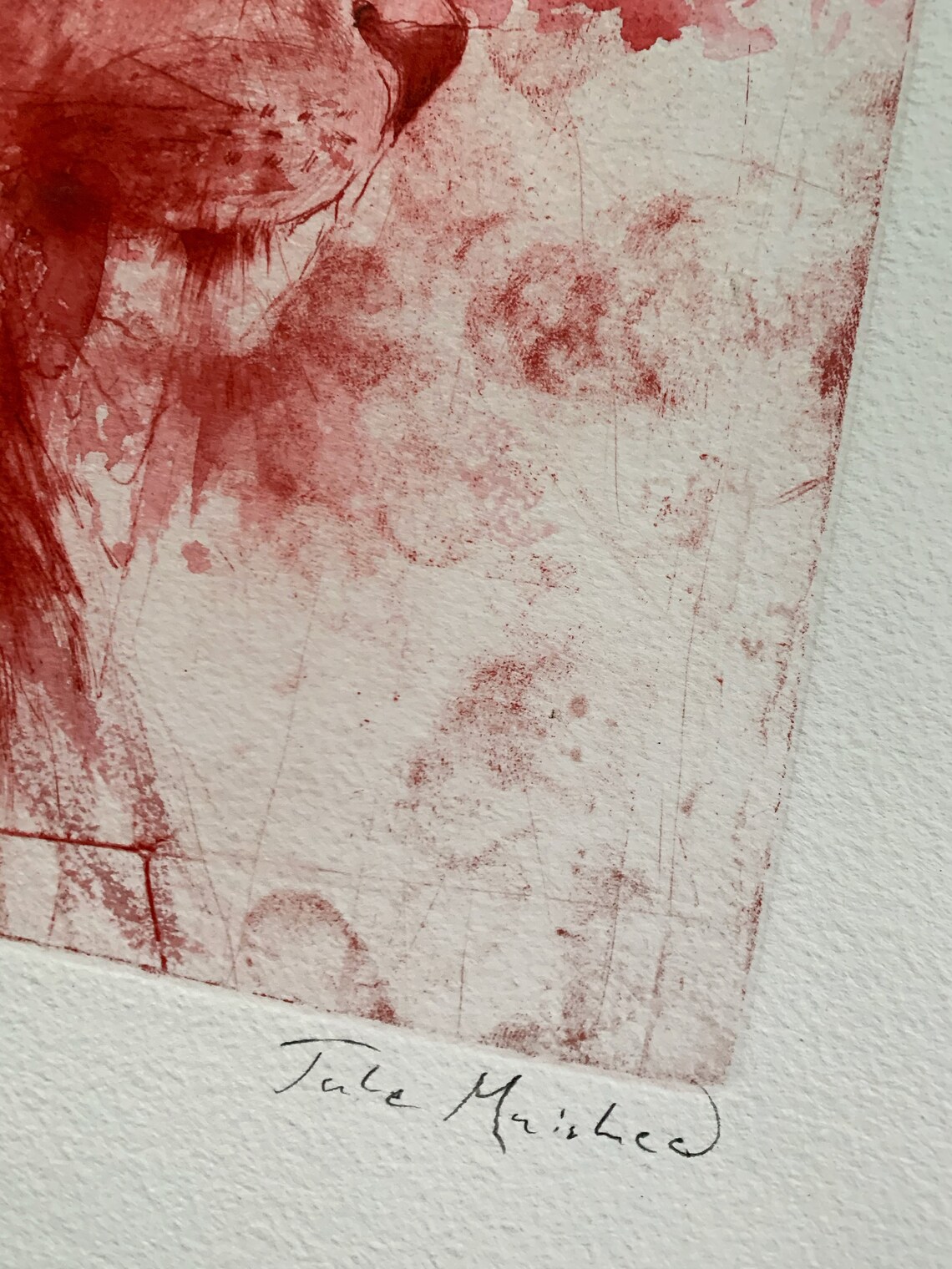 Original Hand-pulled Etching. Intaglio Print by Jake Muirhead ...