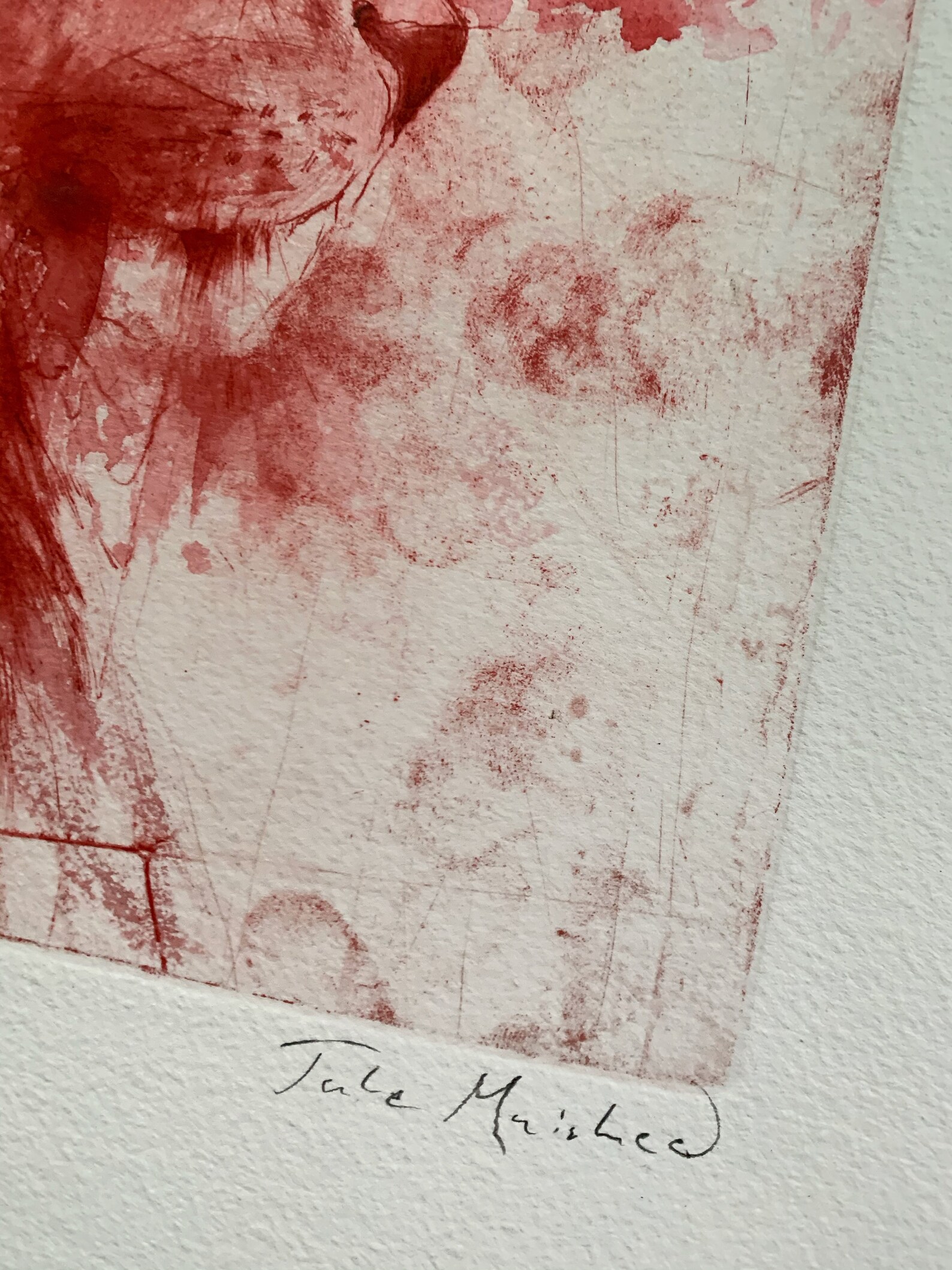 Original Hand-pulled Etching. Intaglio Print by Jake Muirhead ...