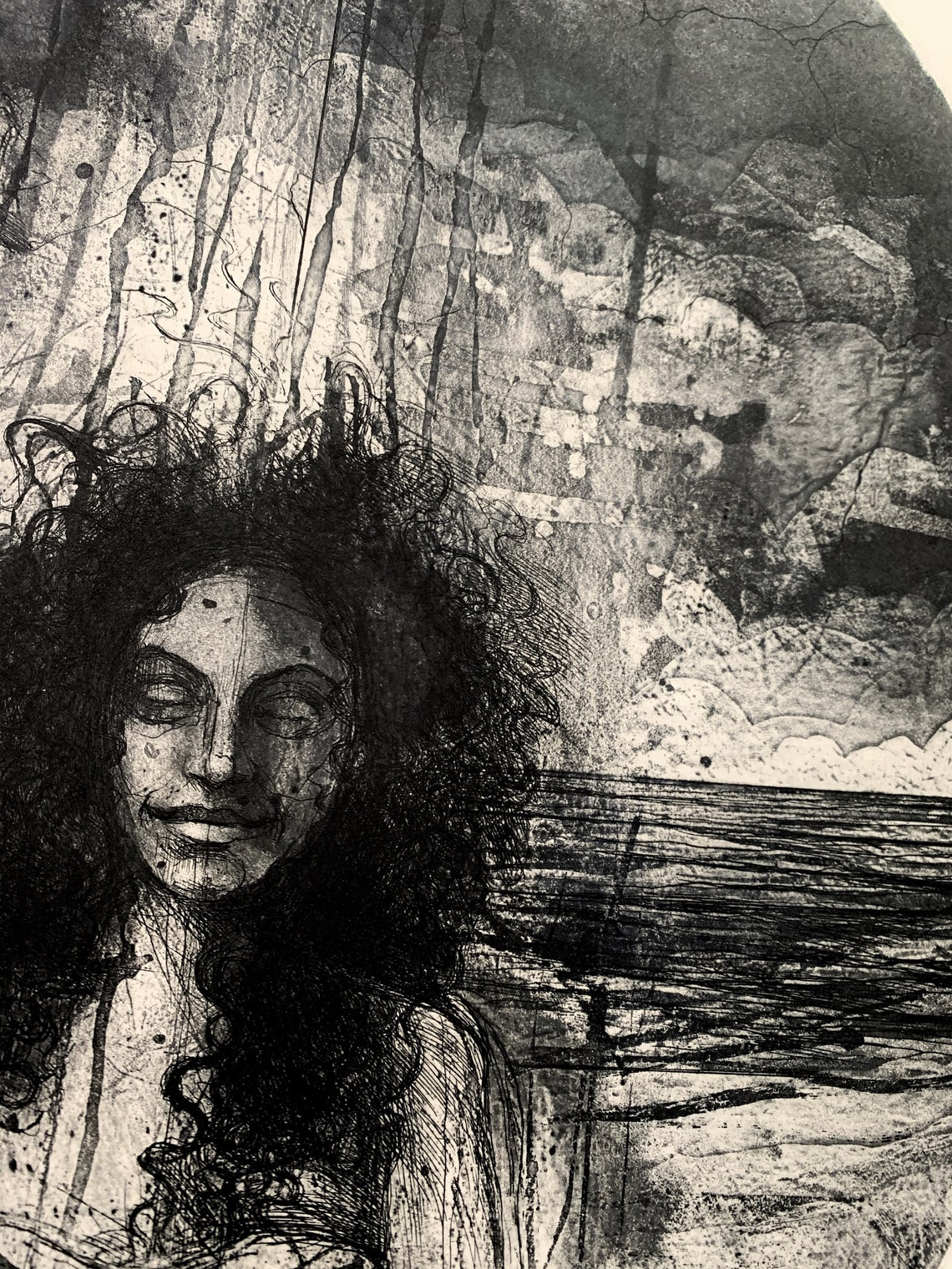 Original Etching, Fine Art Print, Intaglio by Jake Muirhead - Etsy