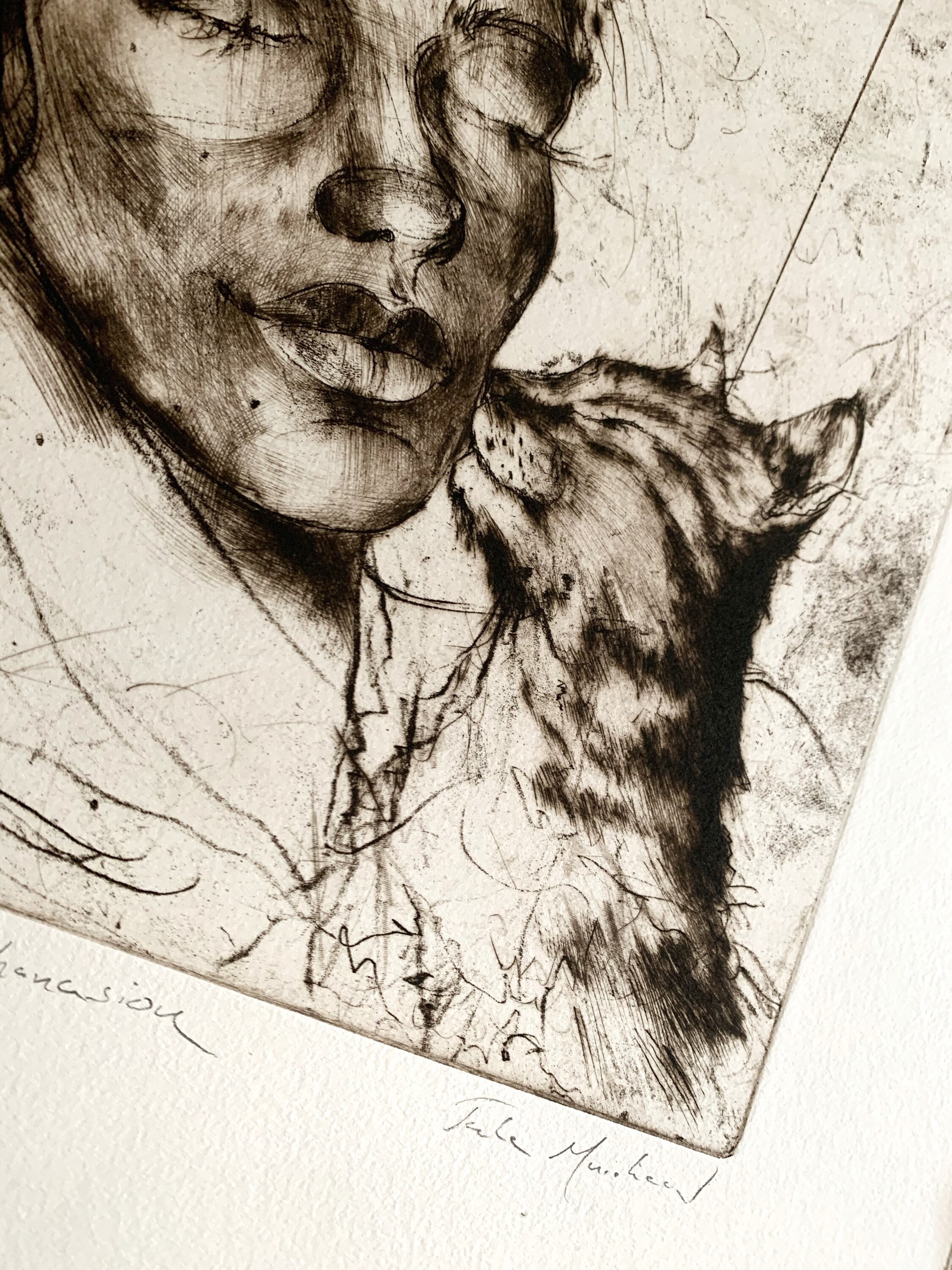 Original Etching, Fine Art Print, Intaglio by Jake Muirhead Athanasiou ...