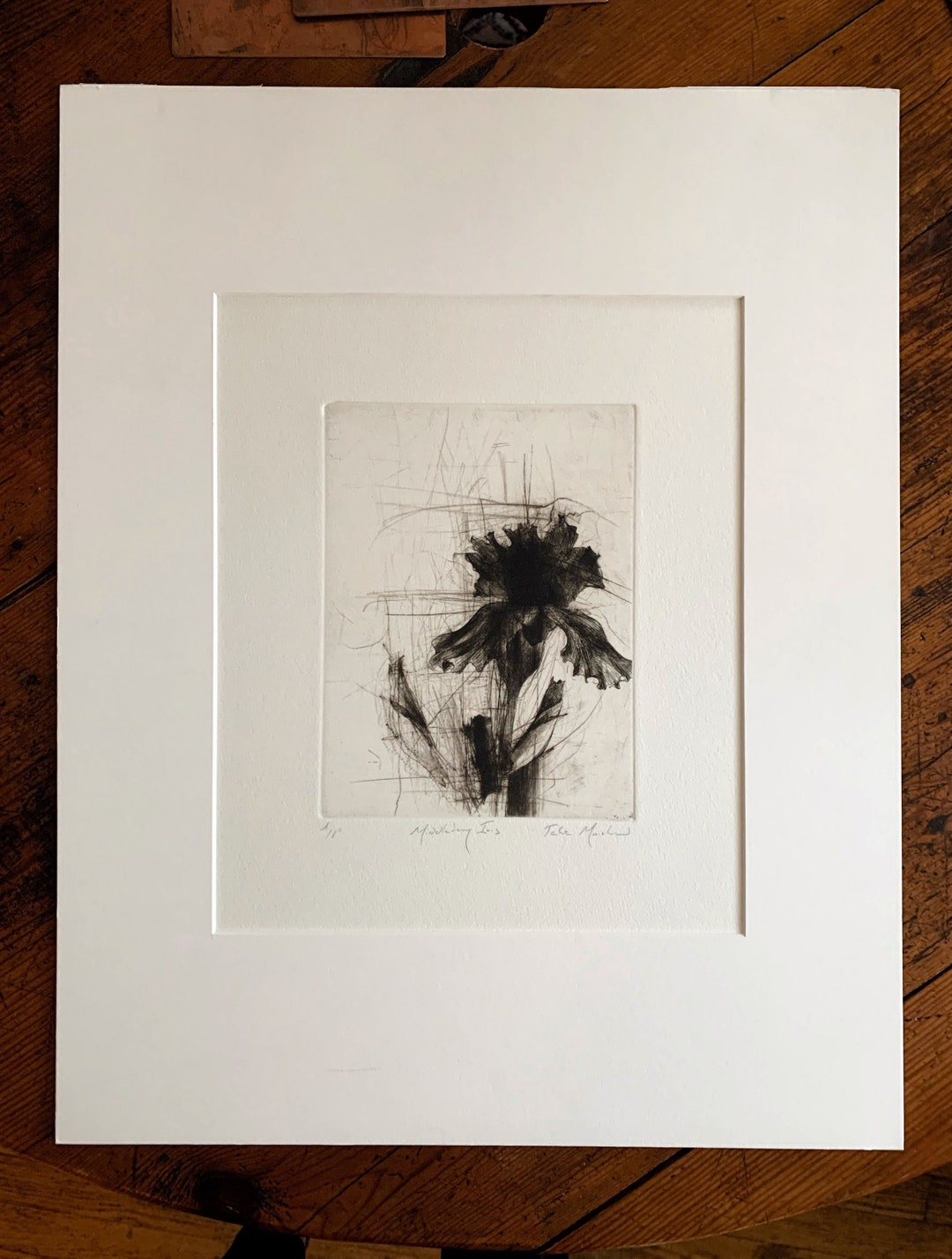 Original Etching, Fine Art Print, Intaglio by Jake Muirhead. Middlebury ...