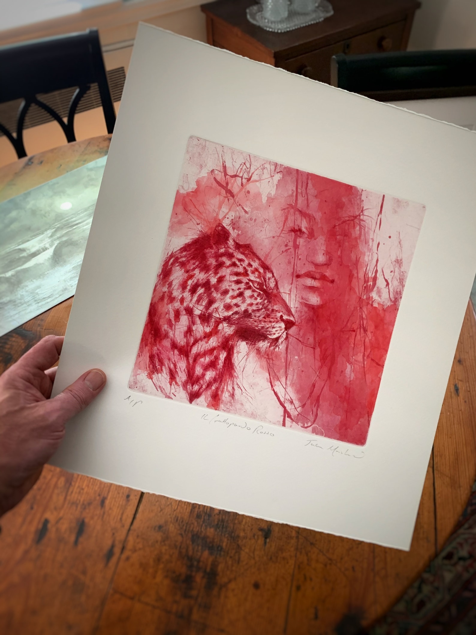 Original Hand Pulled Etching, Fine Art Print, Intaglio by Jake Muirhead ...