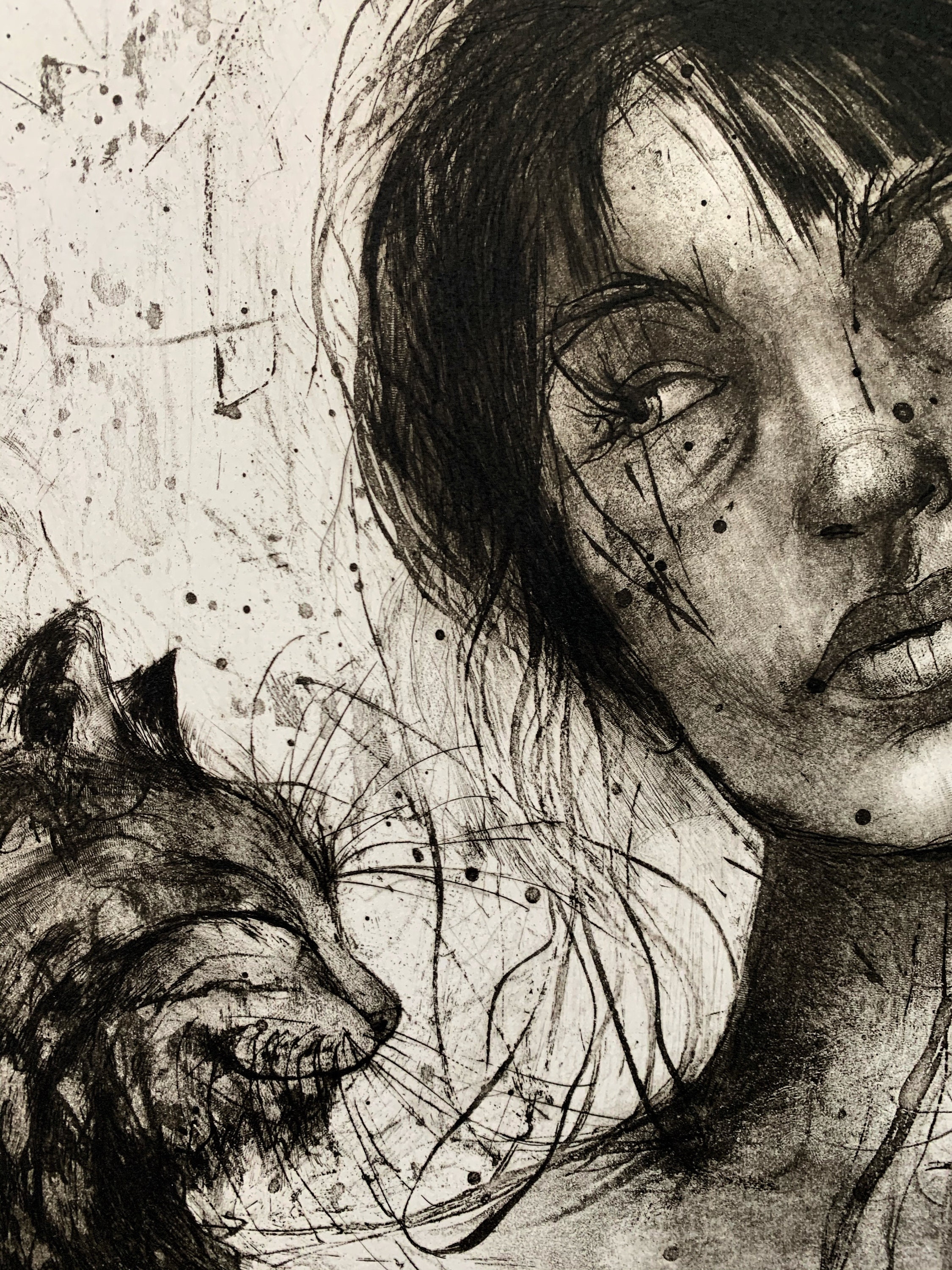 Original Etching, Fine Art Print, Intaglio by Jake Muirhead - Etsy
