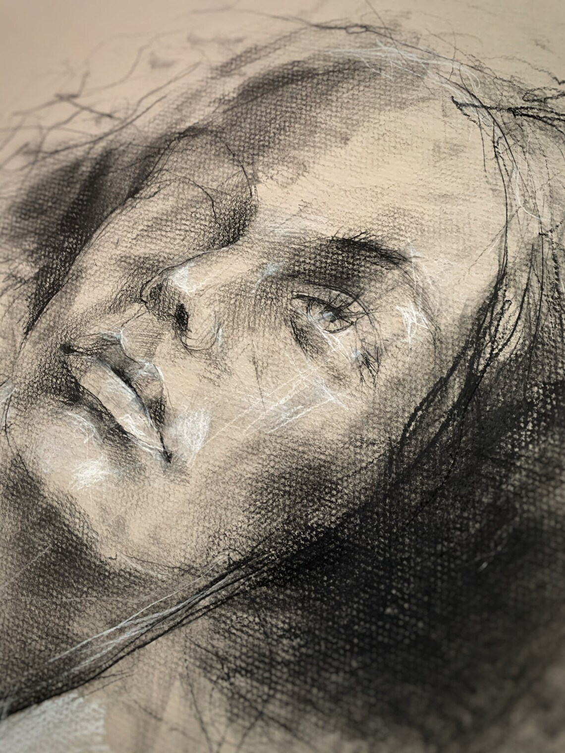 Charcoal Drawing, Original Artwork by Jake Muirhead. - Etsy