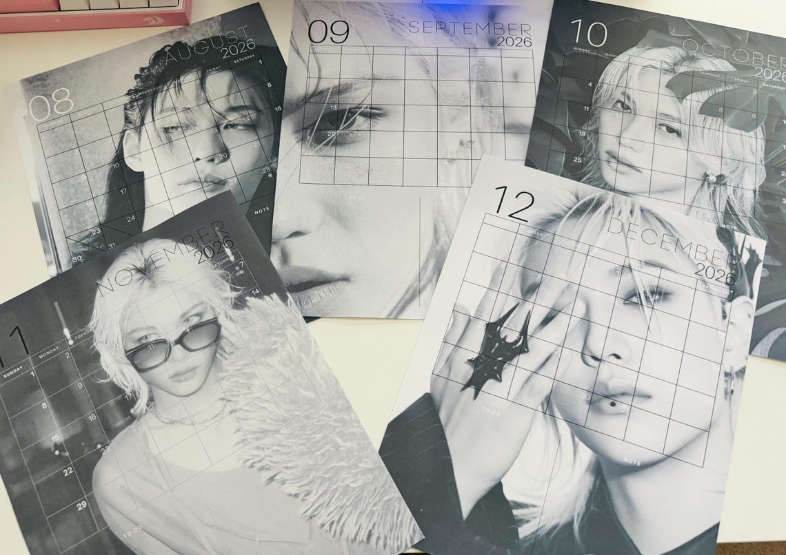 SKZ Felix 2026 Calendar - Etsy