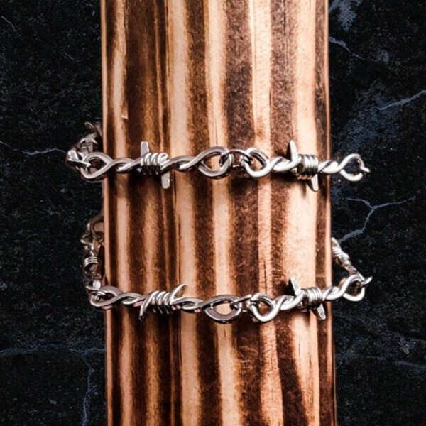 Barbed Wire Bracelet - Etsy