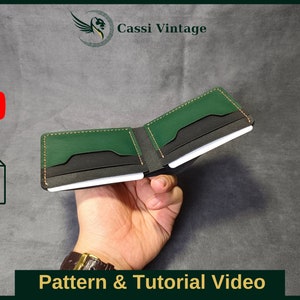 Leather Bifold Wallet Pattern: DIY PDF Template - Etsy