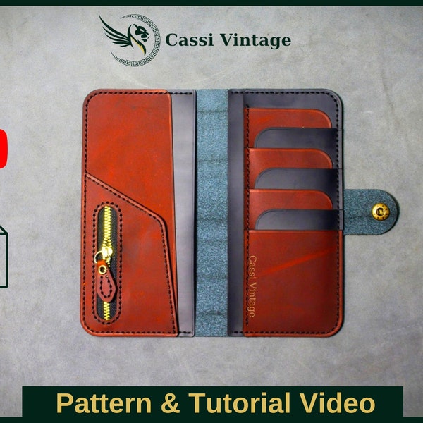 Biker Wallet Pattern - Etsy