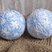 Home Decor Farm-house Decor Embroidered Ball Wall Decor Cozy - Etsy