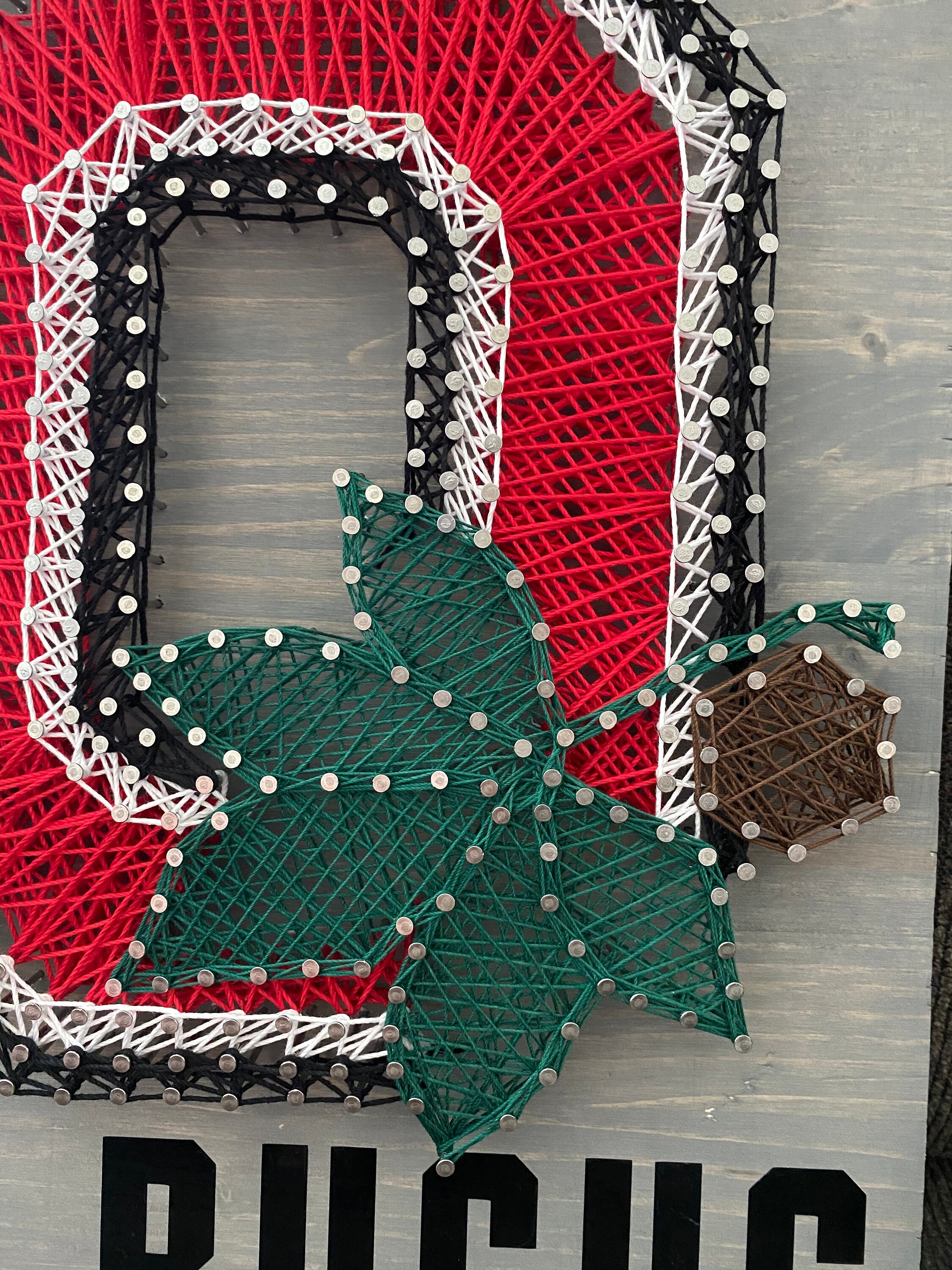Ohio State University String Art - Go Bucks - Etsy