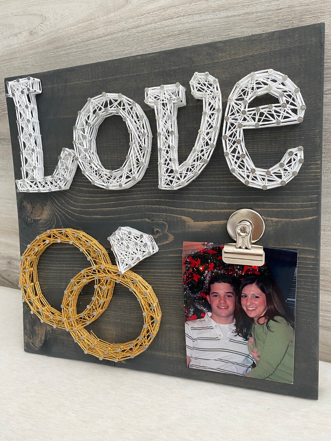 Engagement / Wedding String Art - Etsy