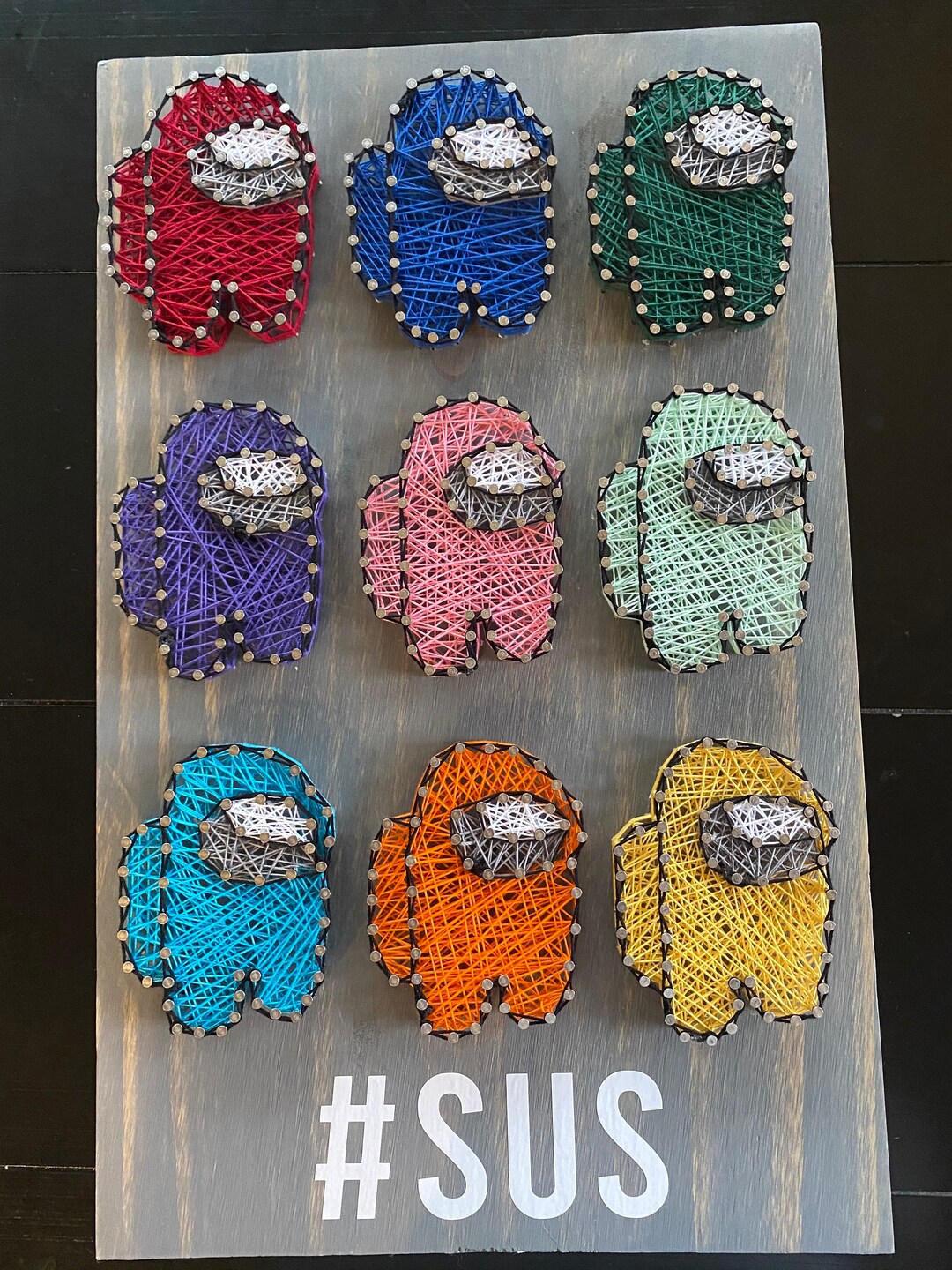 Personalized Among Us String Art - Etsy