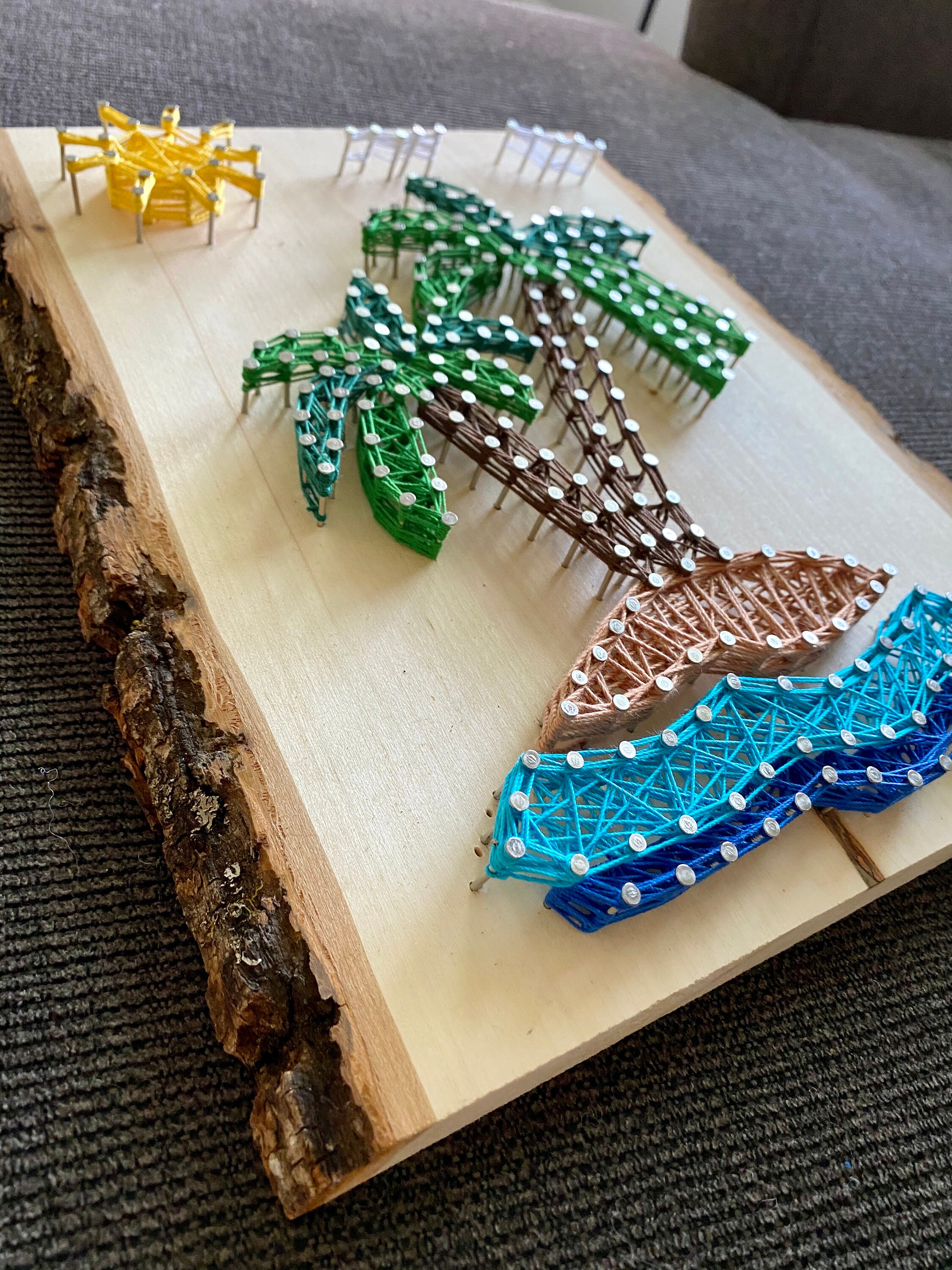 Palm Tree String Art - Etsy
