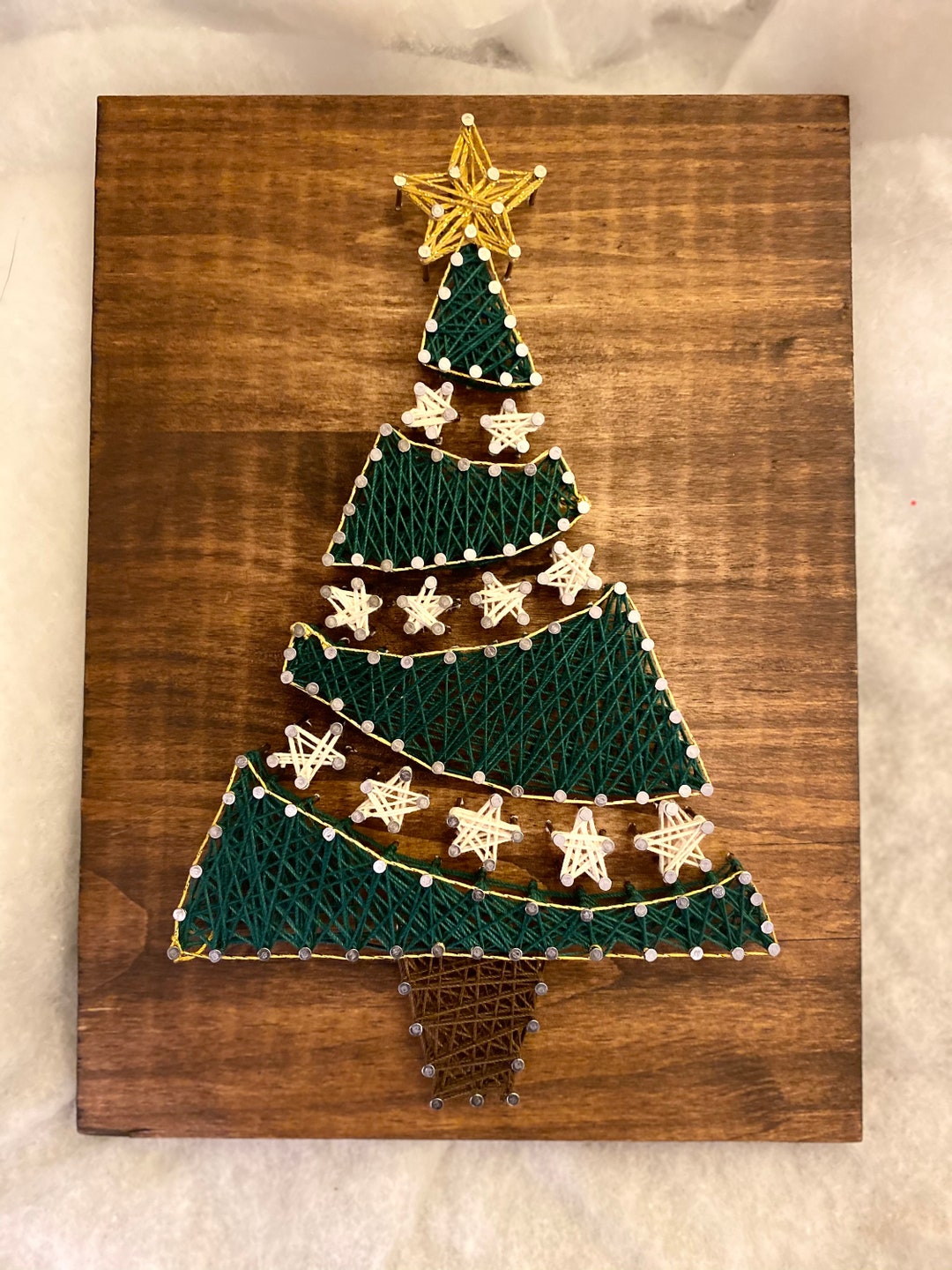 Christmas Tree String Art - Etsy UK