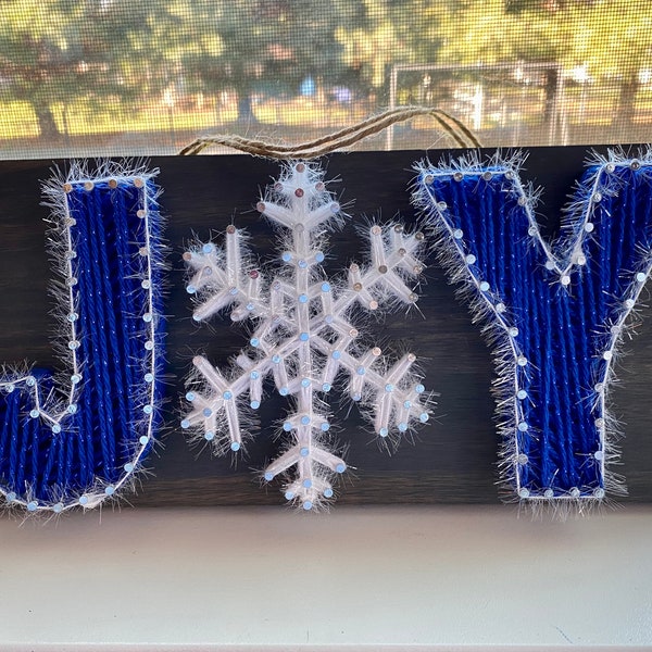 Snowflake String Art - Etsy